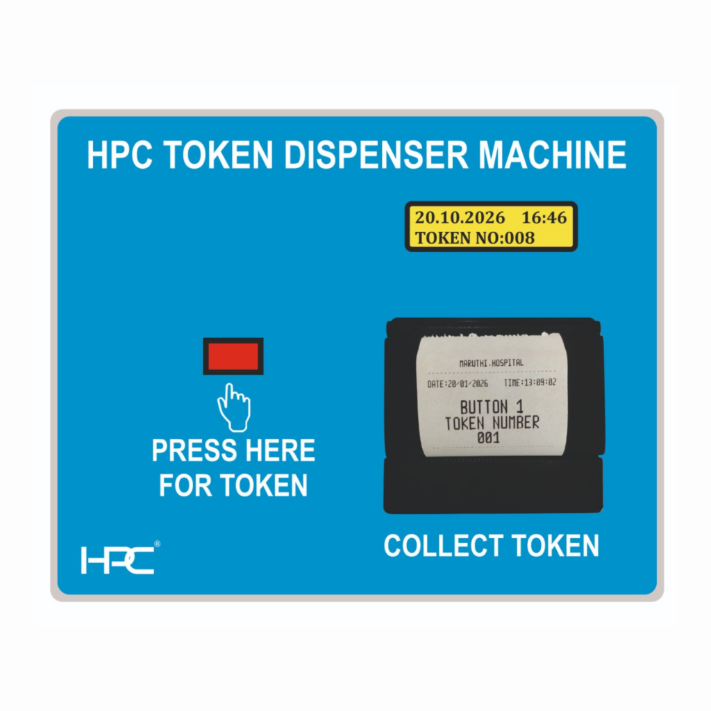 HPC 21- 1 Button Token Dispenser Machine – HPC Embedded Tech
