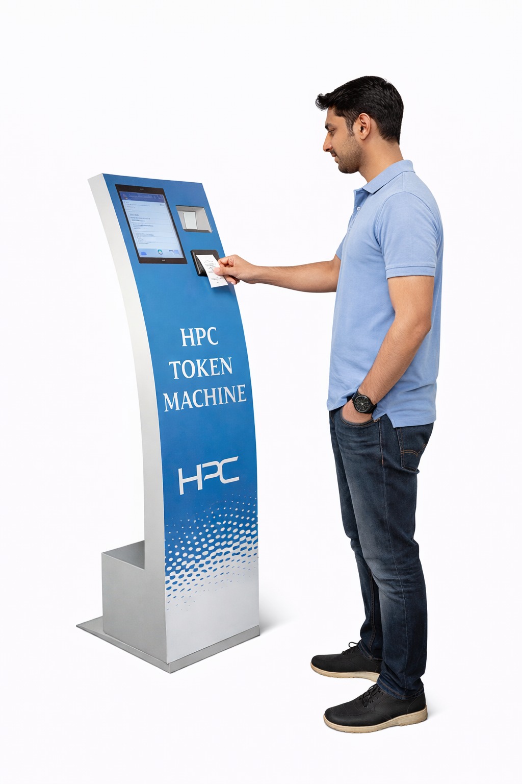 HPC 42- 5 Button Kiosk Token Dispenser Machine – HPC Embedded Tech